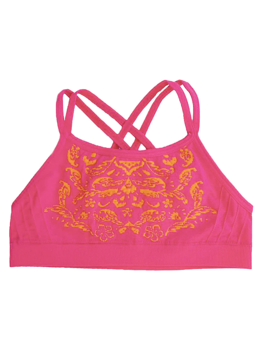 Girls Seamless Sports Bra | Girls Activewear by Limeapple